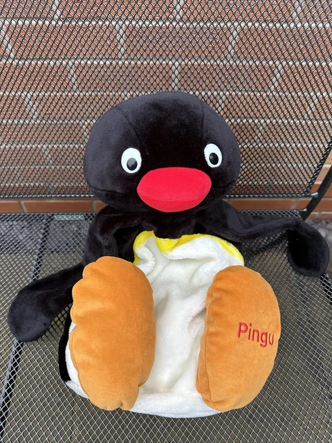 PINGU PENGUIN PJ Case Boots Hot Water Bottle Cover Soft Toy Plush 2003 ...