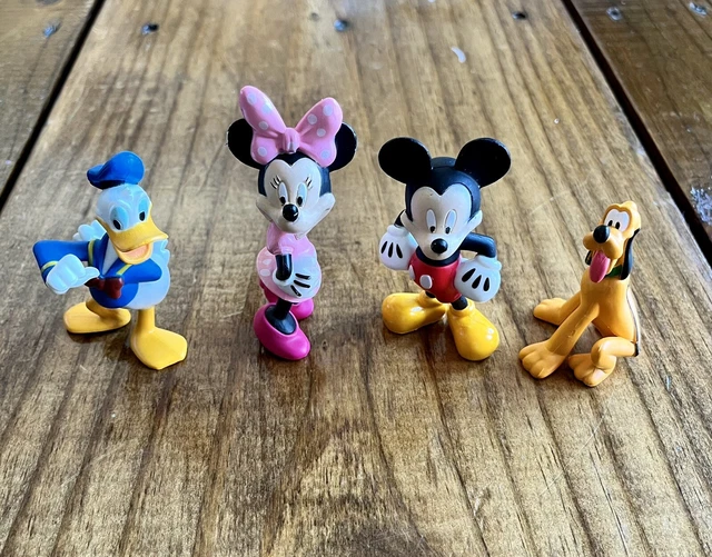 DISNEY JUNIOR MICKEY Mouse Clubhouse Set of 4 Figurines/Cake Toppers ...
