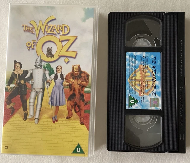 THE WIZARD OF oz 1939 Judy Garland, Frank Morgan, Billie Burke MGM VHS ...