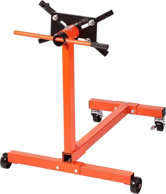 VEVOR ENGINE STAND, 3/8 Ton (750 LBS) Capacity Engine Motor Stand, with ...