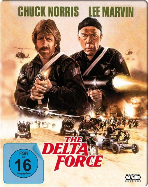 DELTA FORCE - Uncut - Futurepak mit 3D Lenticular (Blu-ray) Chuck ...