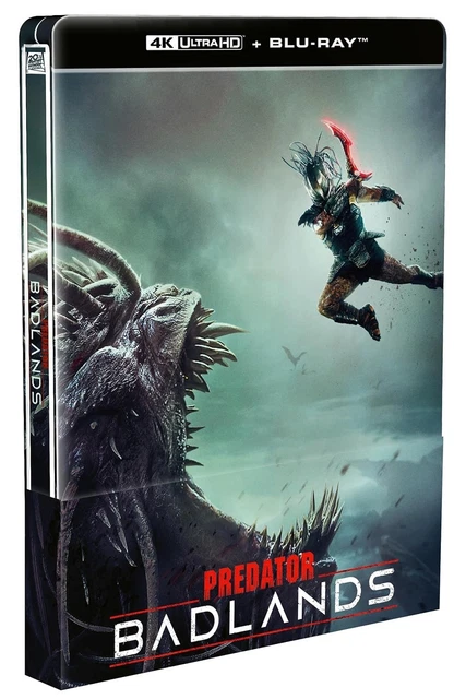 PREDATOR. BADLANDS 4K UHD (2026) 2 Blu Ray steelbook EUR 32,90 ...