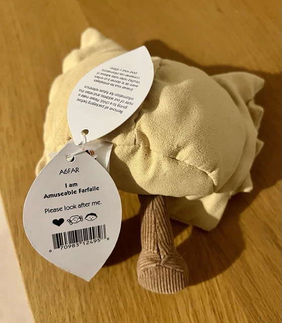 JELLYCAT AMUSEABLE FARFALLE Pasta With Tags £130.00 - PicClick UK