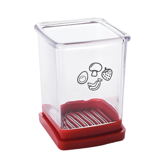 CUP SLICER, SPEED Fruit Slicer Egg and Vegetable Red🔥 £9.60 - PicClick UK