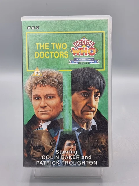 DOCTOR WHO [VHS] - The Two Doctors | Vintage Collection | BBCV 5148 £5. ...