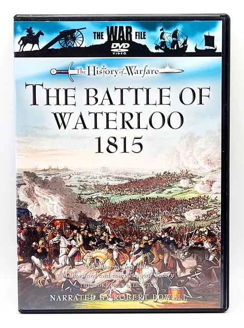 THE HISTORY OF Warfare: The Battle of Waterloo DVD (2005) Robert Powell ...
