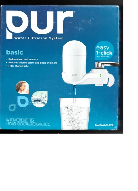 SISTEMA DE FILTRACIÓN de grifo PUR Basic (también conocido como Maxion Classic) modelo blanco ...