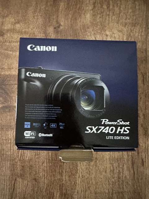 CANON POWERSHOT SX740 HS LITE EDITION 📸 Black Brand New. Free Next Day ...