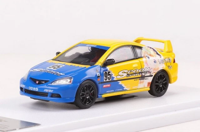 XF MODEL 1/64 Honda Integra DC5 Type-R Spoon Diecast Car Model Toy Gift ...