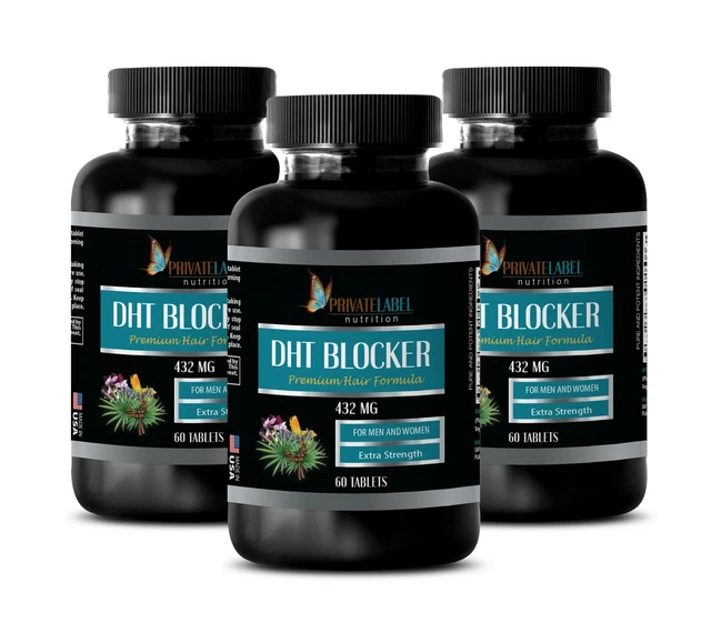 ANTI INFLAMMATORY HERBAL supplement DHT BLOCK HAIR FORMULA he shou wu ...