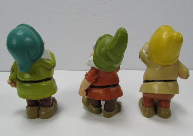 DISNEY DIG SNOW White and The Seven Dwarfs Figurines Sneezy, Doc ...