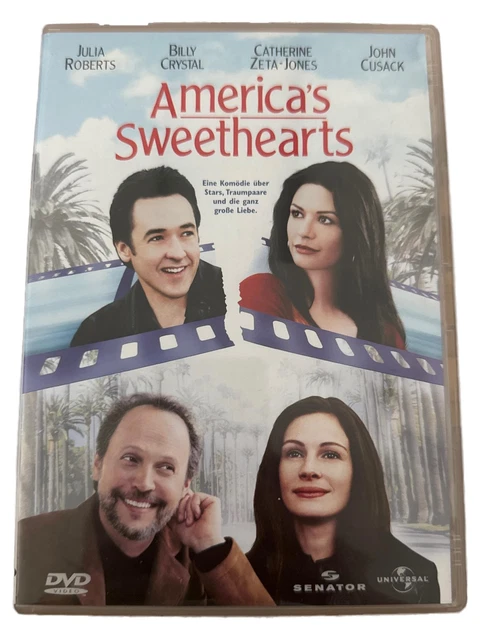 AMERICA'S SWEETHEARTS DVD Romantische Komödie Roberts Crystal Zeta ...
