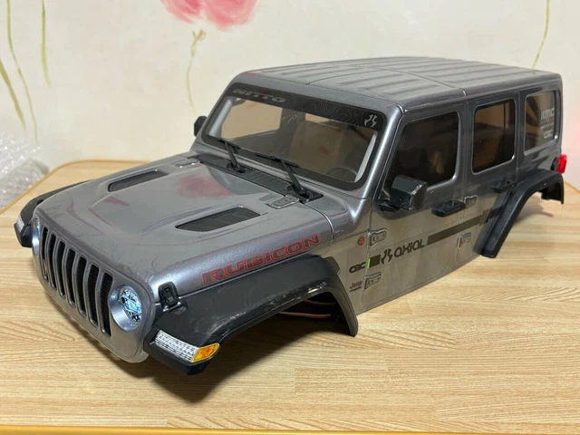 AXIAL JEEP WRANGLER Rubicon Interior And Led Radio-Controlled Body Off-Road Car £154.98 ...