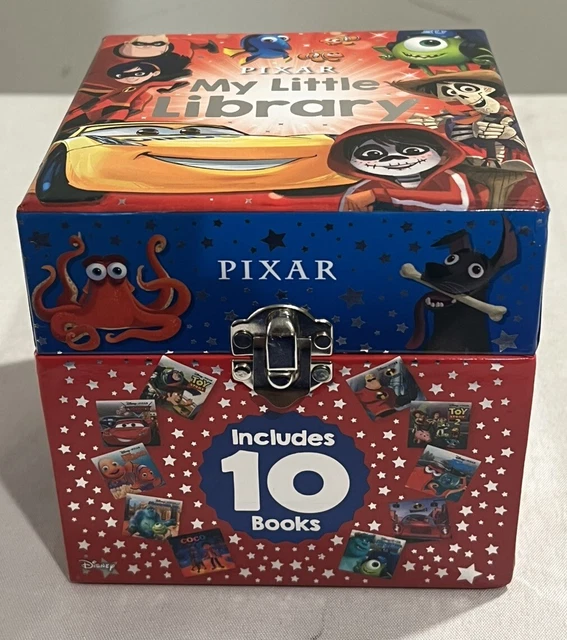 PIXAR MY LITTLE Library 10 Mini Books And Box £11.14 - PicClick UK