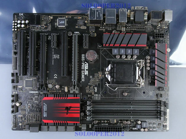 ASUS B85-PRO GAMER Motherboard Intel B85 LGA 1150 DDR3 ATX DVI HDMI ...