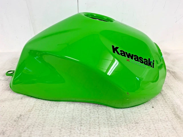 FUEL TANK KAWASAKI Z1000 03 - 06 OEM - petrol tank gas tank - green £ ...