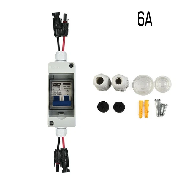 USEFUL CIRCUIT BREAKER PV Isolator Switch Junction Box AC 30A ...