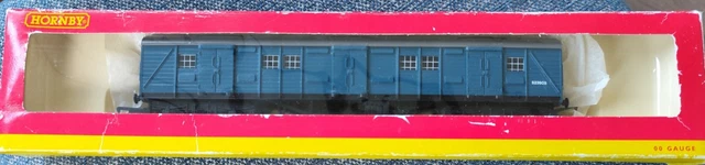 HORNBY R4122 BR Blue SR PMV Bogie Luggage Van S2390S Boxed Tri-ang R227 ...