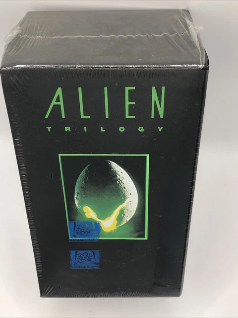 ALIEN TRILOGY VHS Box Set: Alien , Aliens , Alien 3 , Fox Video 1992 £ ...