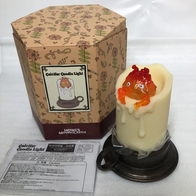HOWL'S MOVING CASTLE Calcifer Candle Light Studio Ghibli £56.24 ...