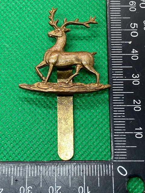 ORIGINAL BRITISH ARMY WW1 / WW2 Hertfordshire & Bedfordshire Regiment ... ORIGINAL BRITISH ARMY WW1 / WW2 Hertfordshire & Bedfordshire Regiment ...