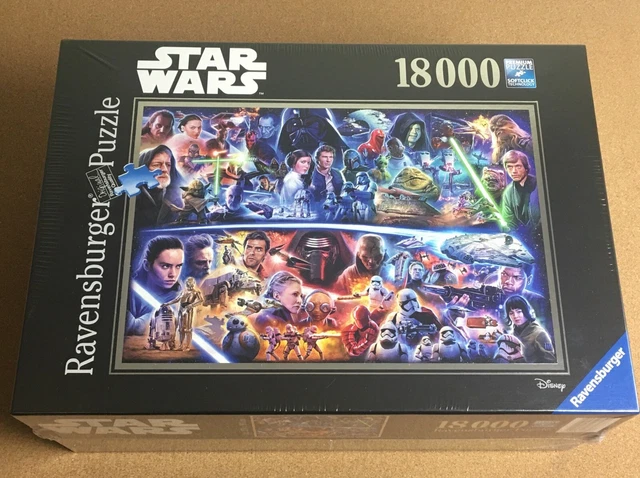 RAVENSBURGER STAR WARS 18000 piece jigsaw puzzle. Discontinued, rare ...