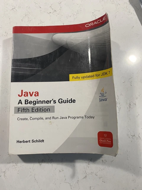 BEGINNER'S GUIDE SER.: Java, a Beginner's Guide, 5th Edition by Herbert ...