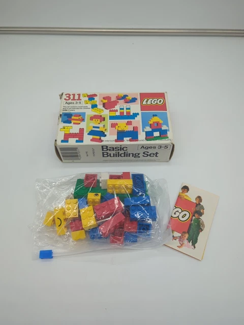 LEGO 311 - Basic Building Set From 1984 Complete With Box £19.99 ...