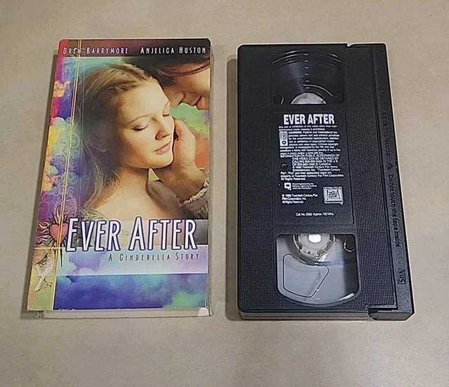 EVER AFTER A Cinderella Story VHS 2003 Drew Barrymore Anjelica Huston ...