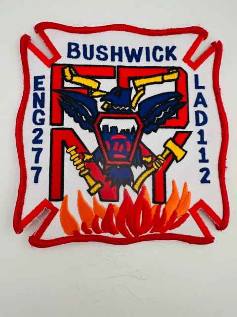 FDNY FIRE DEPARTMENT Engine 277 Ladder 112 Patch $14.44 - PicClick CA