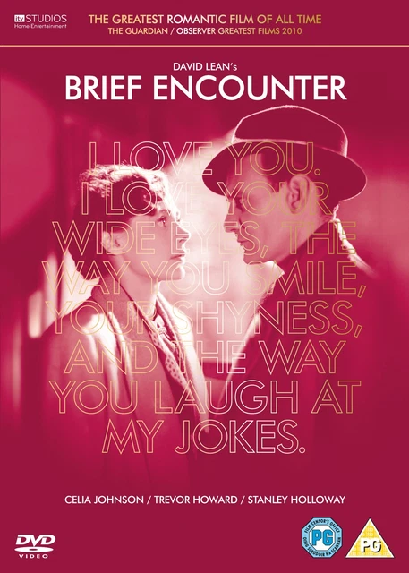 BRIEF ENCOUNTER RESTORED (DVD) Celia Johnson Trevor Howard Stanley ...