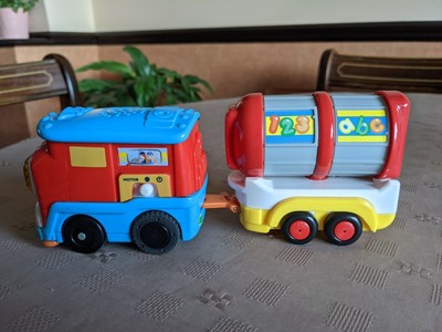 VTECH TOOT TOOT Motorised Cargo Train and Tanker Coach £9.51 - PicClick UK