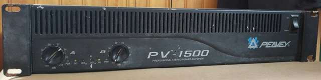 PEAVEY PV-1500 PROFESSIONAL Stereo Power Amplifier PV500 - READ ...
