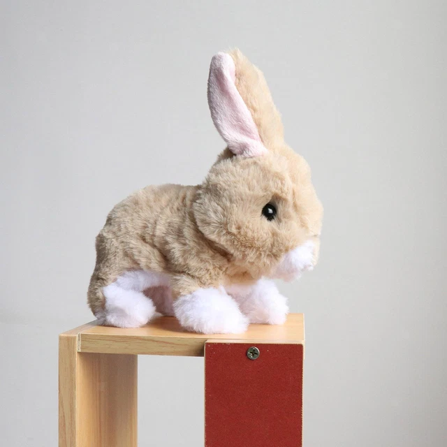 ELECTRONIC INTERACTIVE JUMPING Rabbit Plush Animal Robot baby Toys ...