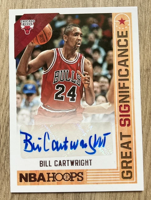 BILL CARTWRIGHT CHICAGO BULLS NBA BASKET PANINI CERCHI MAPPA AUTO ...