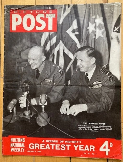 PICTURE POST MAGAZINE Vol 30 No 1 Greatest Year In History -05 Jan 1946 ...