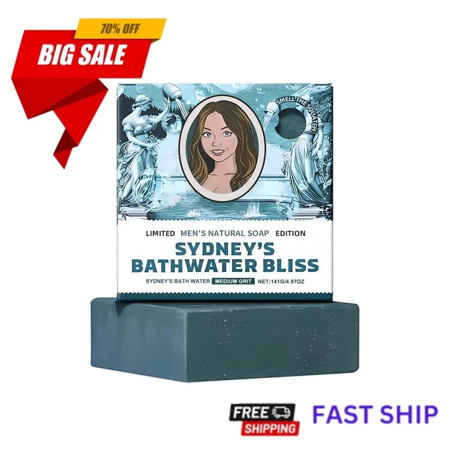 SYDNEY SWEENEY BATHWATER Bliss Bar Soap LE 5000 - IN HAND COA 141 G £5. ...