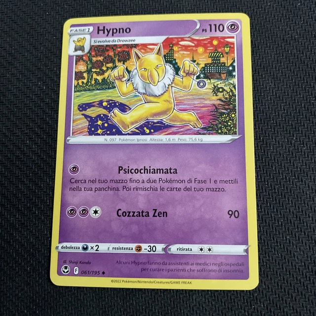 HYPNO 061/195 CARTA in Italiano POKEMON Tempesta Argentata EUR 1,00 ...