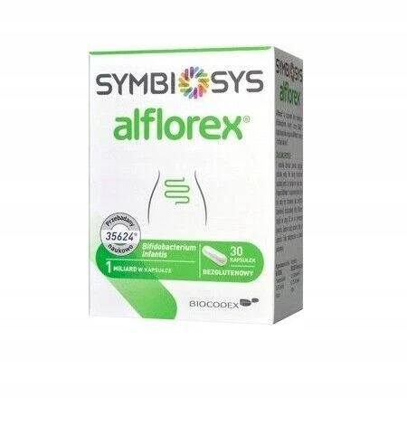 ALFLOREX 30/60/90 CAPSULES Probiotic Bfidobacterium 1mld Digestive ...