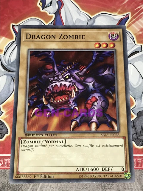 CARTE YU GI OH DRAGON ZOMBIE SBLS-FR028 x 2 EUR 1,20 - PicClick FR