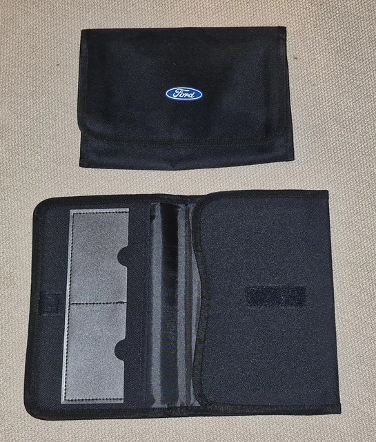 GENUINE FORD DOCUMENT Wallet Folder Owners Manual Handbook Service Book ...