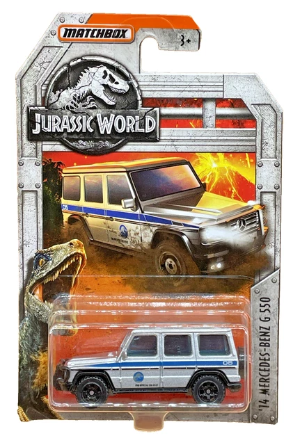 MATCHBOX MERCEDES-BENZ G550 Jurassic World 2014 1:64 Diecast SUV £15.90 ...