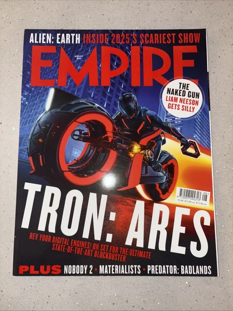 TRON : ARES - NOBODY 2 - PREDATOR : BADLANDS : Empire Magazine - Aug ...