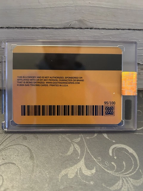 2024 GAS TRADING Cards Donald J. Trump DOGE D.O.G.E. Gold ID Card /100 ...