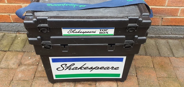 SHAKESPEARE FISHING SEAT box Complete With Shakespeare Top Box And ...