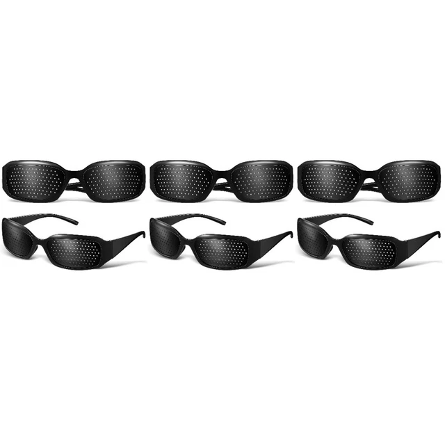 3 PACK VISION Correction Glasses Pinhole Good Workmanship Hyperopia £12 ...