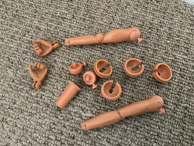 VINTAGE ACTION MAN Original Palitoy Parts Eagle Eye Lot £18.99 ...