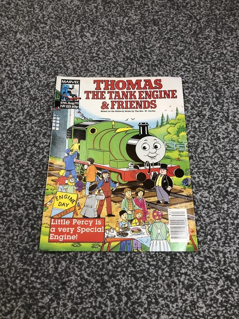 VINTAGE THOMAS THE Tank Engine & Friends Magazine Comic No 153 Marvel ...