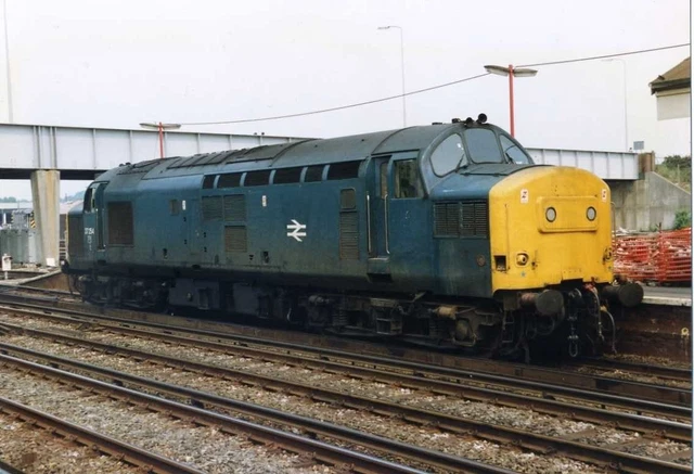 RAILWAY LOCOMOTIVE PHOTO Class 37 # 37254 At Eastleigh 25-05-1990 £0.99 ...