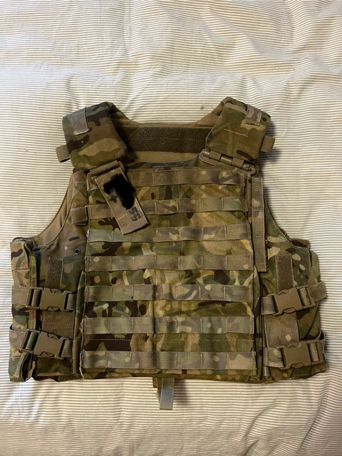 BRITISH ARMY VIRTUS MTP Scalable Tactical Vest Body Armour Filler ...